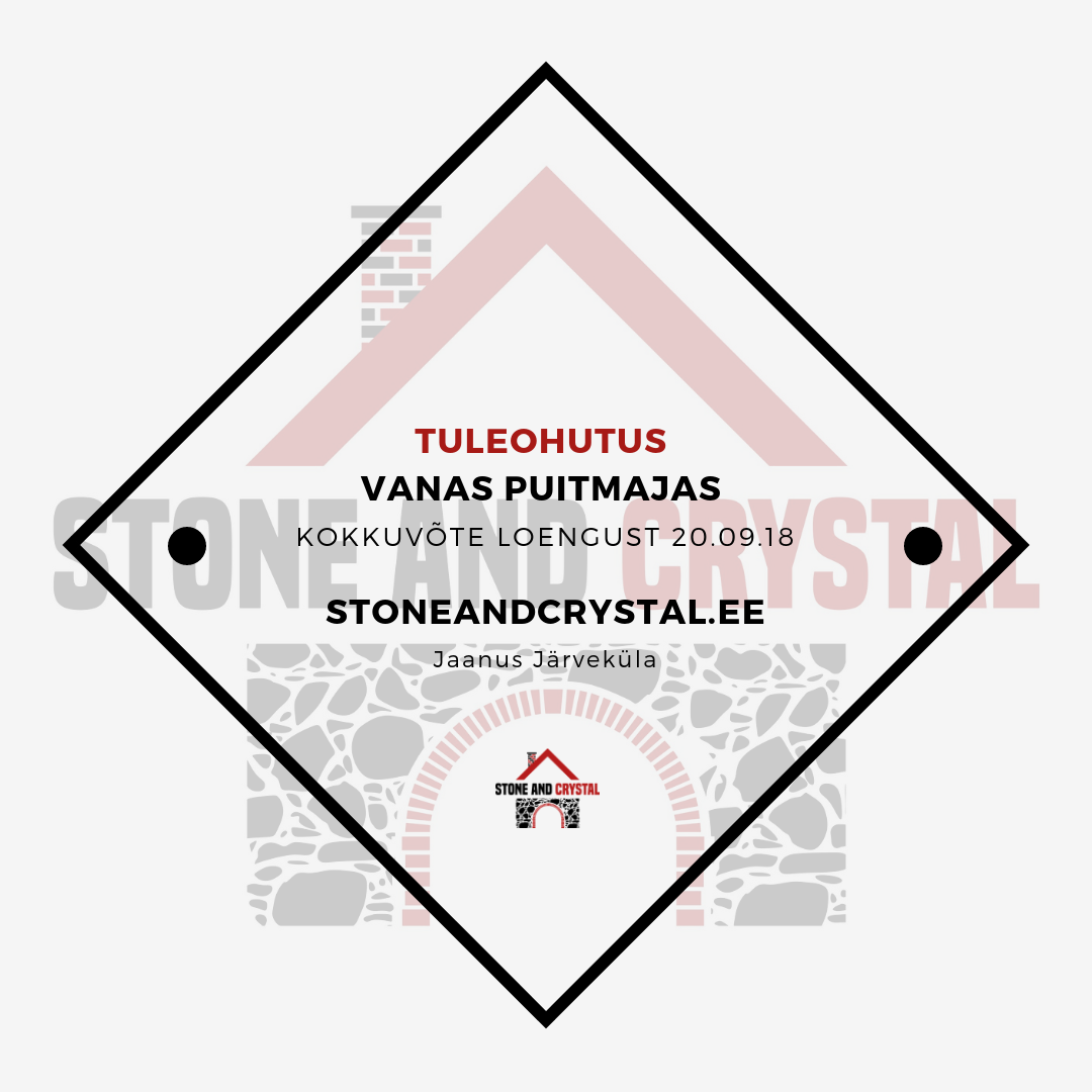 Tuleohutus vanas puitmajas – Pottsepatööd ja Loodusehitus